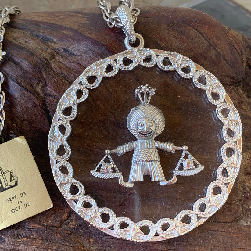 Vintage Libra Lucite Genie Pendant Necklace – Lady Slippers